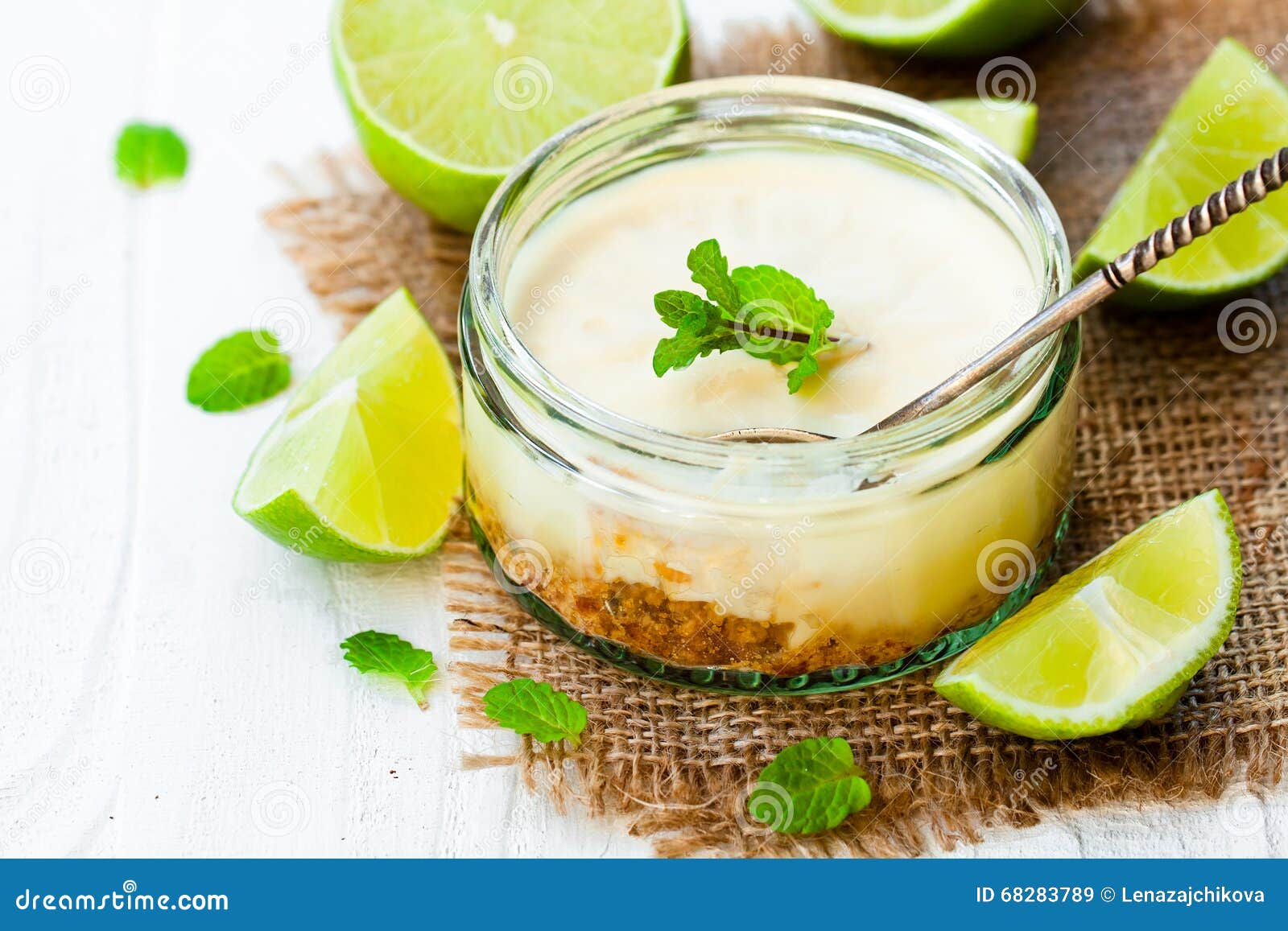 Mini Lime Curd Tartlets With Meringue. Stock Image | CartoonDealer.com ...