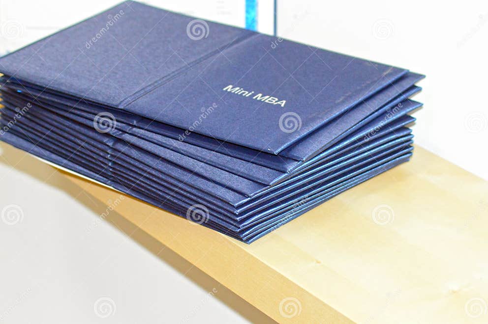 Mini MBA diplomas stock image. Image of prestige, cool - 43401075