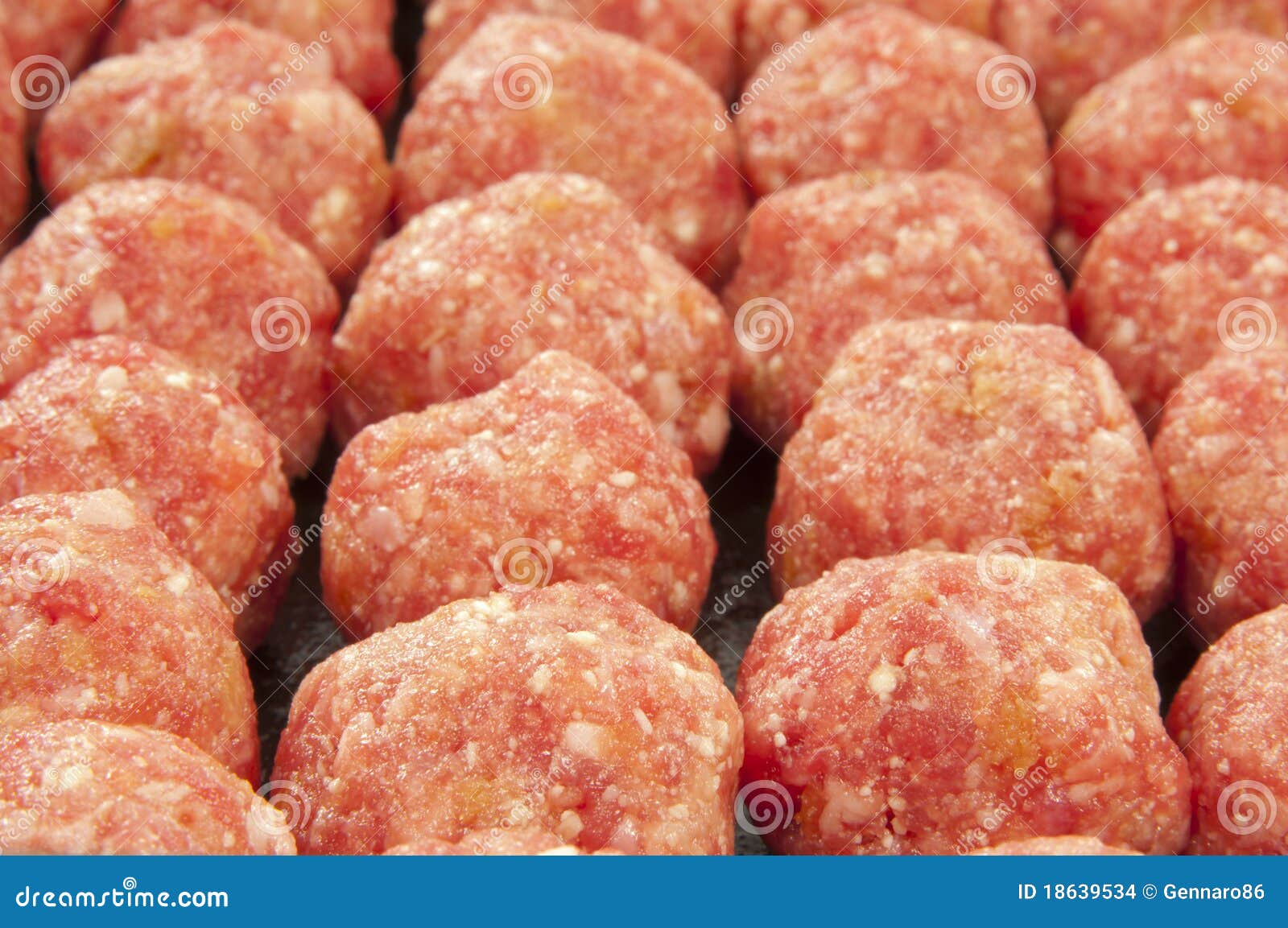 Mini meat balls stock photo. Image of pork, ingredient - 18639534