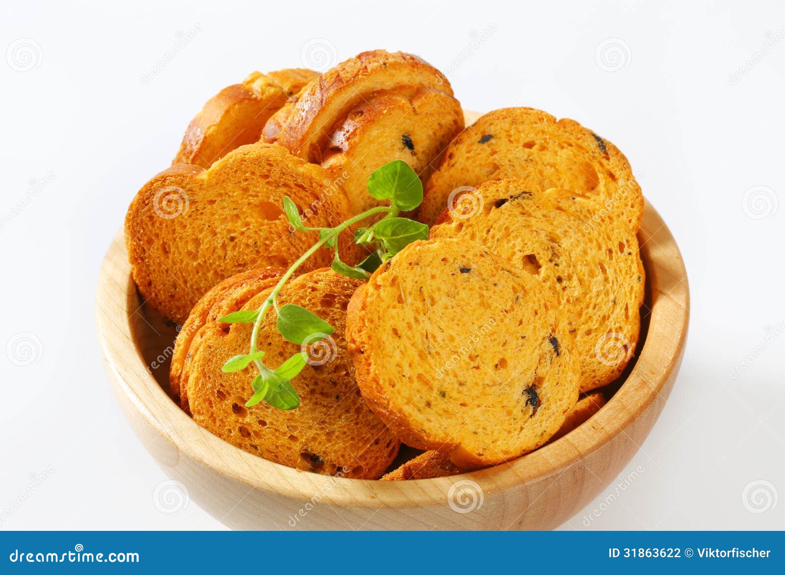 Mini Mediterranean Toasts stock photo. Image of dish - 31863622
