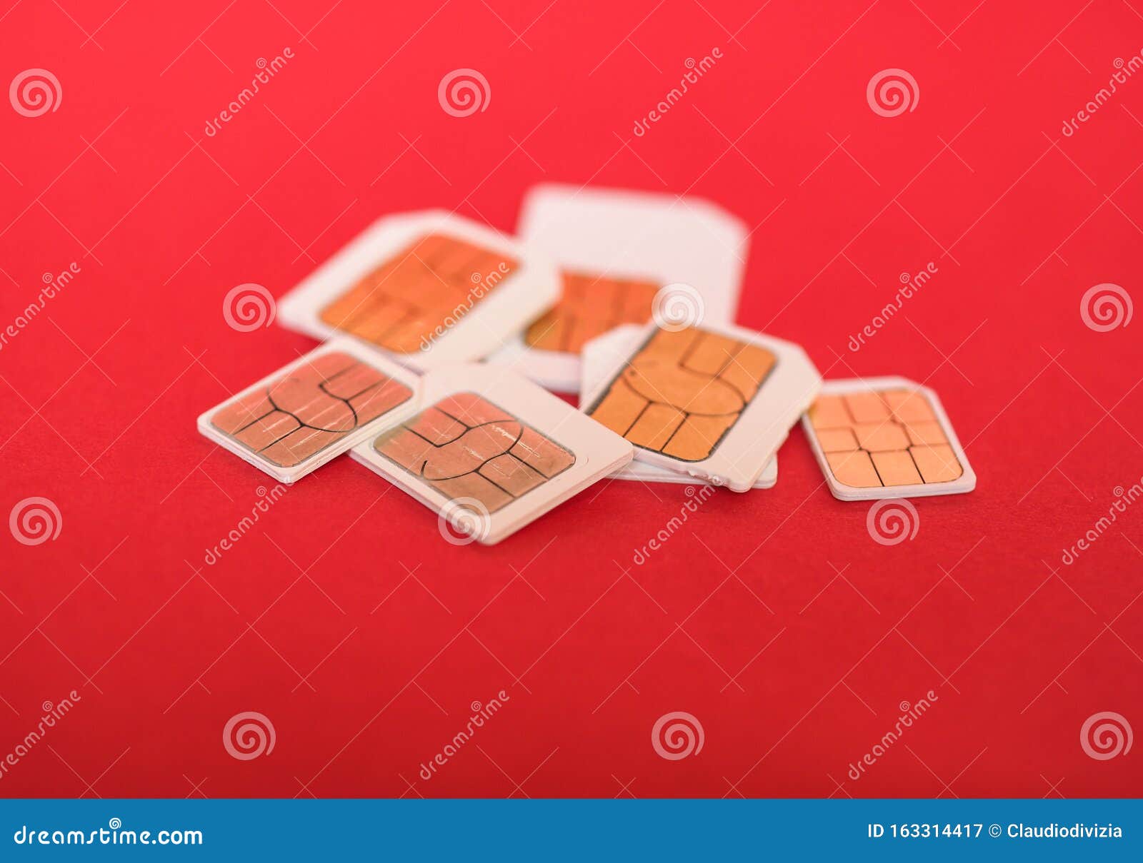 Mini Micro and Nano Sim for Phone Stock Image - Image of standard ...