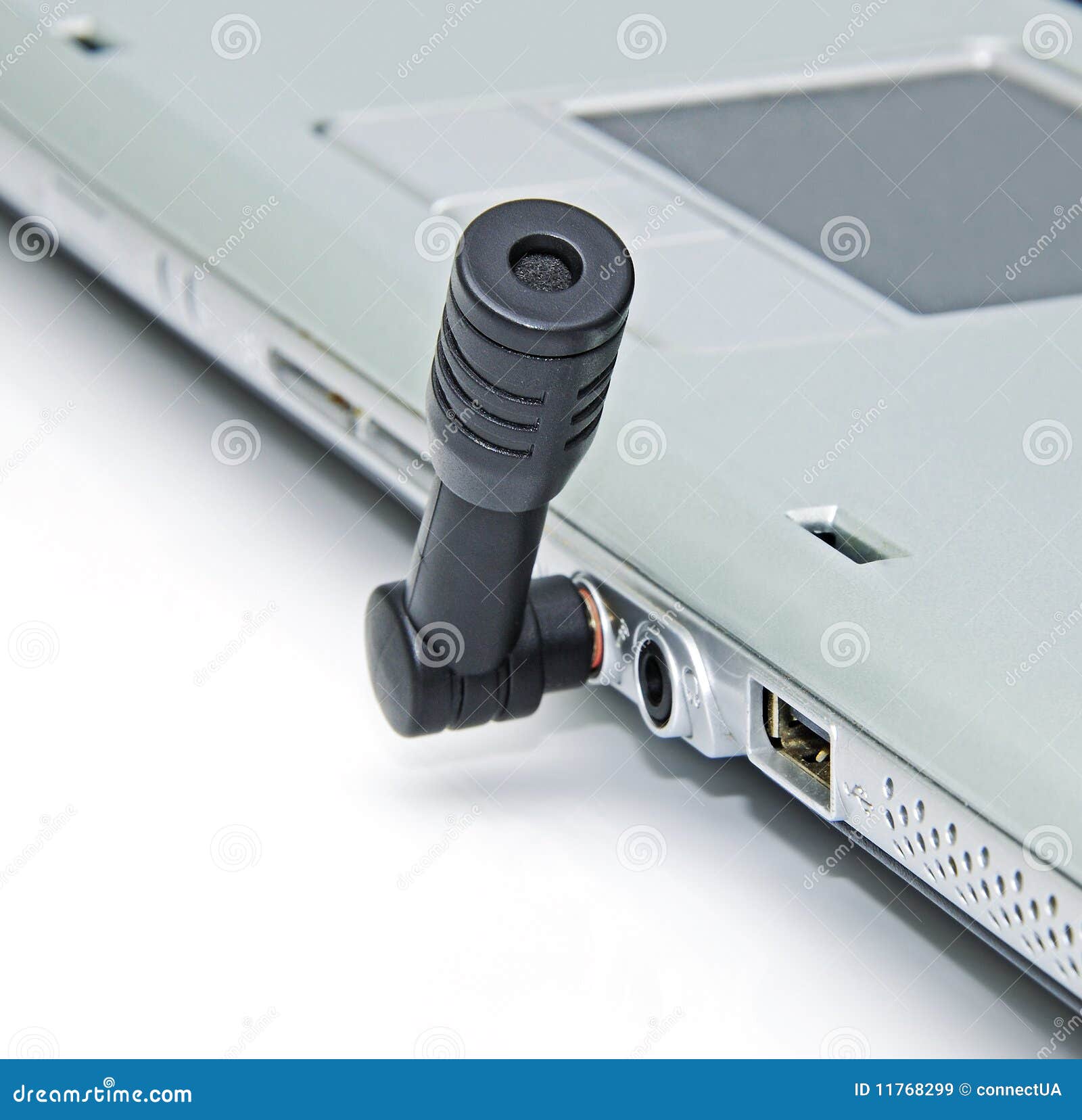 Mini microphone stock image. Image of black, slot, microphone - 11768299