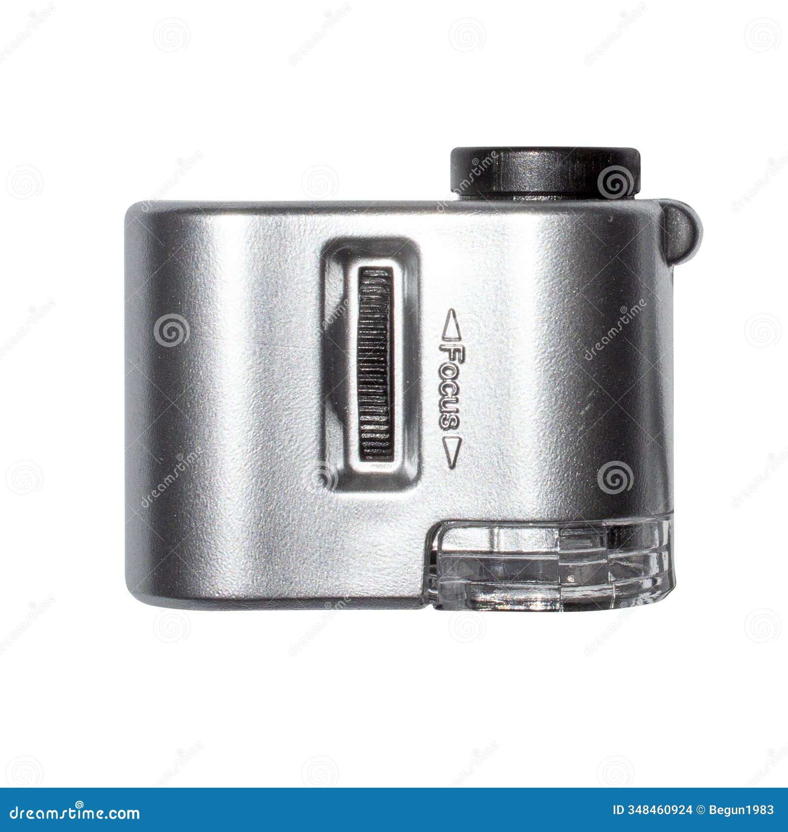 A Mini Microscope with Backlight.a Mini Microscope with Focusing Stock ...