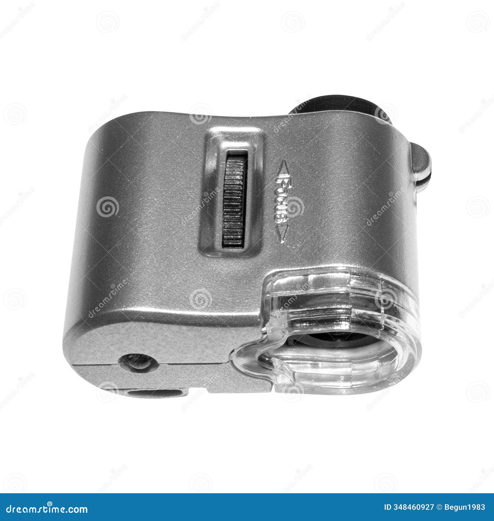 A Mini Microscope with Backlight.a Mini Microscope with Focusing Stock ...