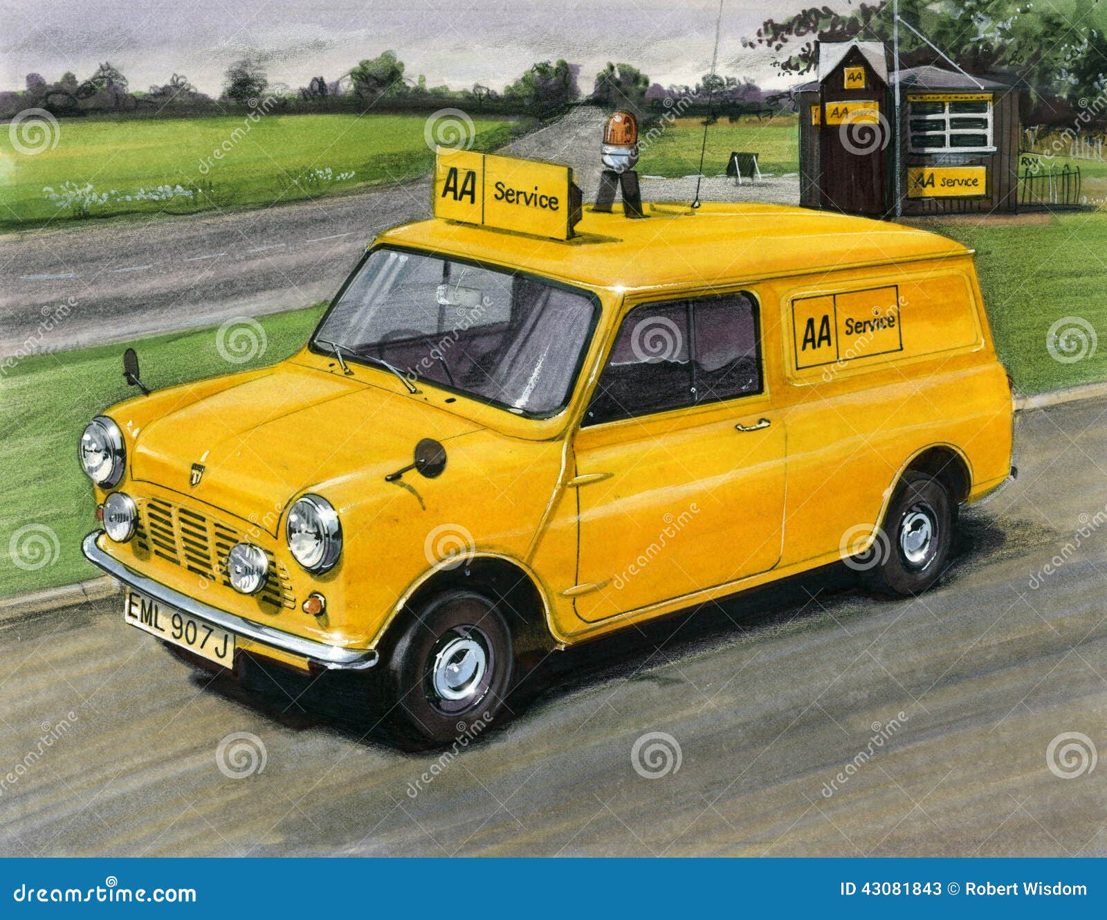 Mini Minivan Automobile Association (AA) Editorial Stock Photo ...