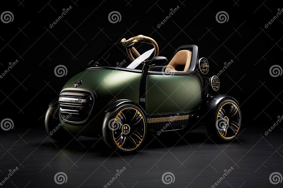Mini Mobility Introduces a Perfect Three-Wheel Mini Car Stock Image ...