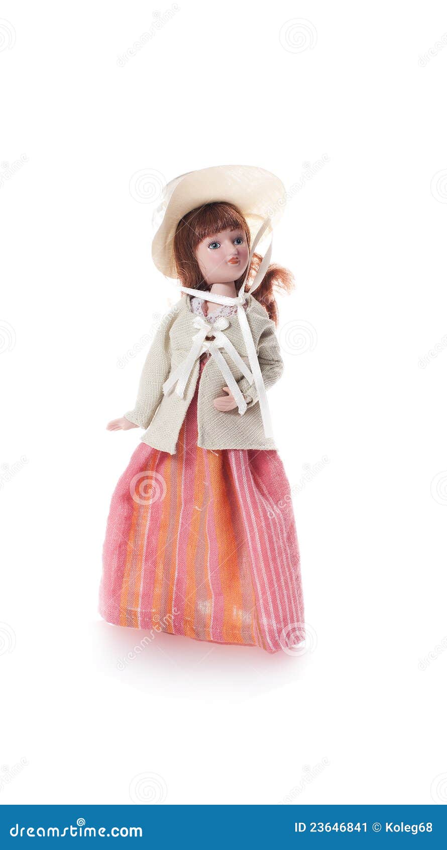 Mini model girl stock image. Image of human, curly, plastic - 23646841