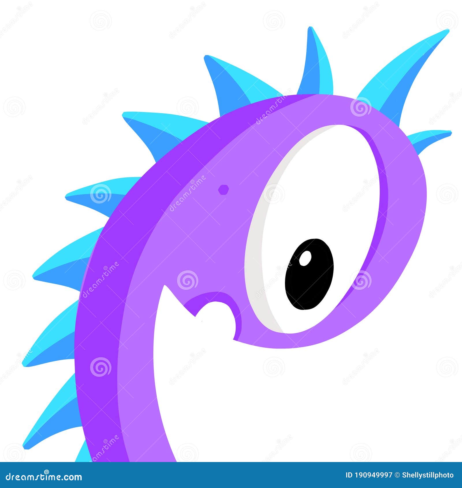 Mini Monster Fictional Imaginary Characters Cartoon Royalty-Free Stock ...