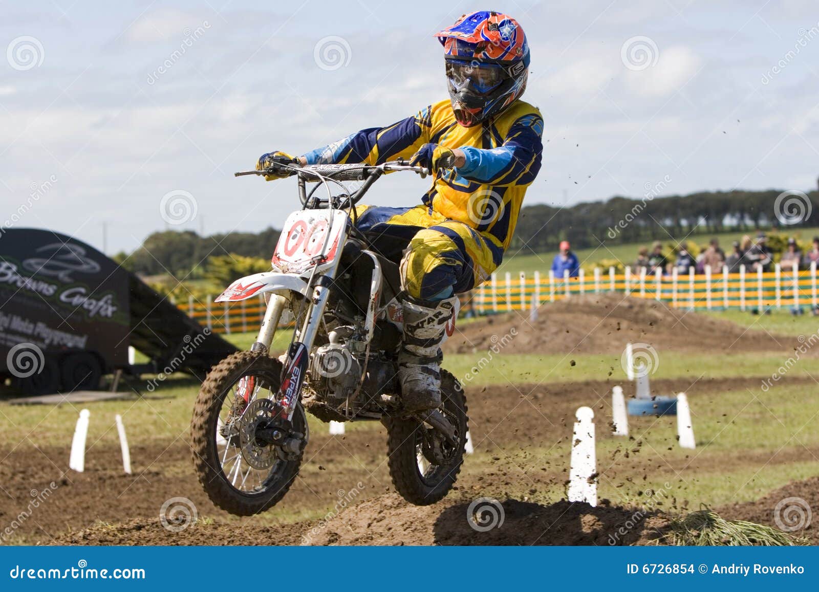 Mini Motocross Sull'isola Di Phillip, Melbourne Immagine Stock ...