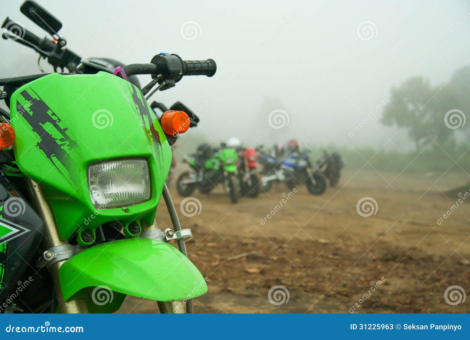 Mini motorcross stock image. Image of adventure, stand - 31225963