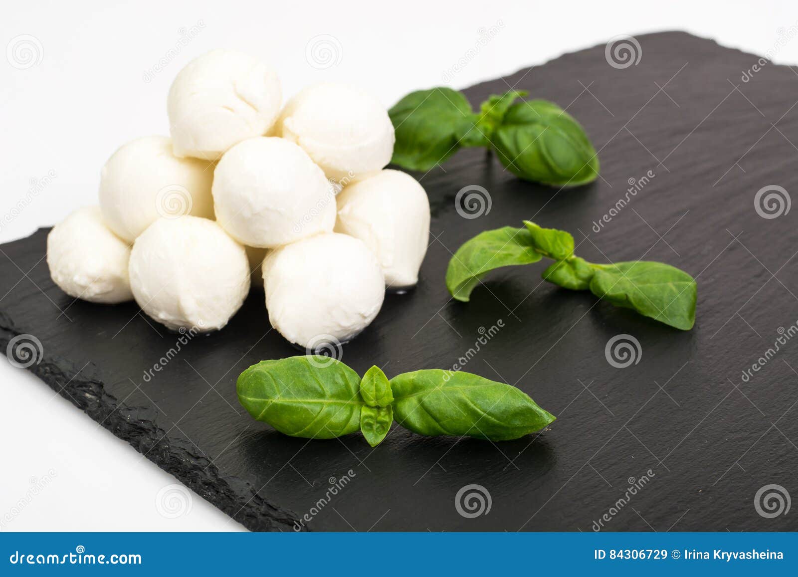 Mini mozzarella balls stock image. Image of cook, delicious - 84306729