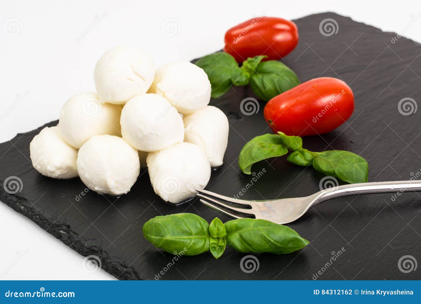 Mini mozzarella balls stock photo. Image of meal, ball - 84312162