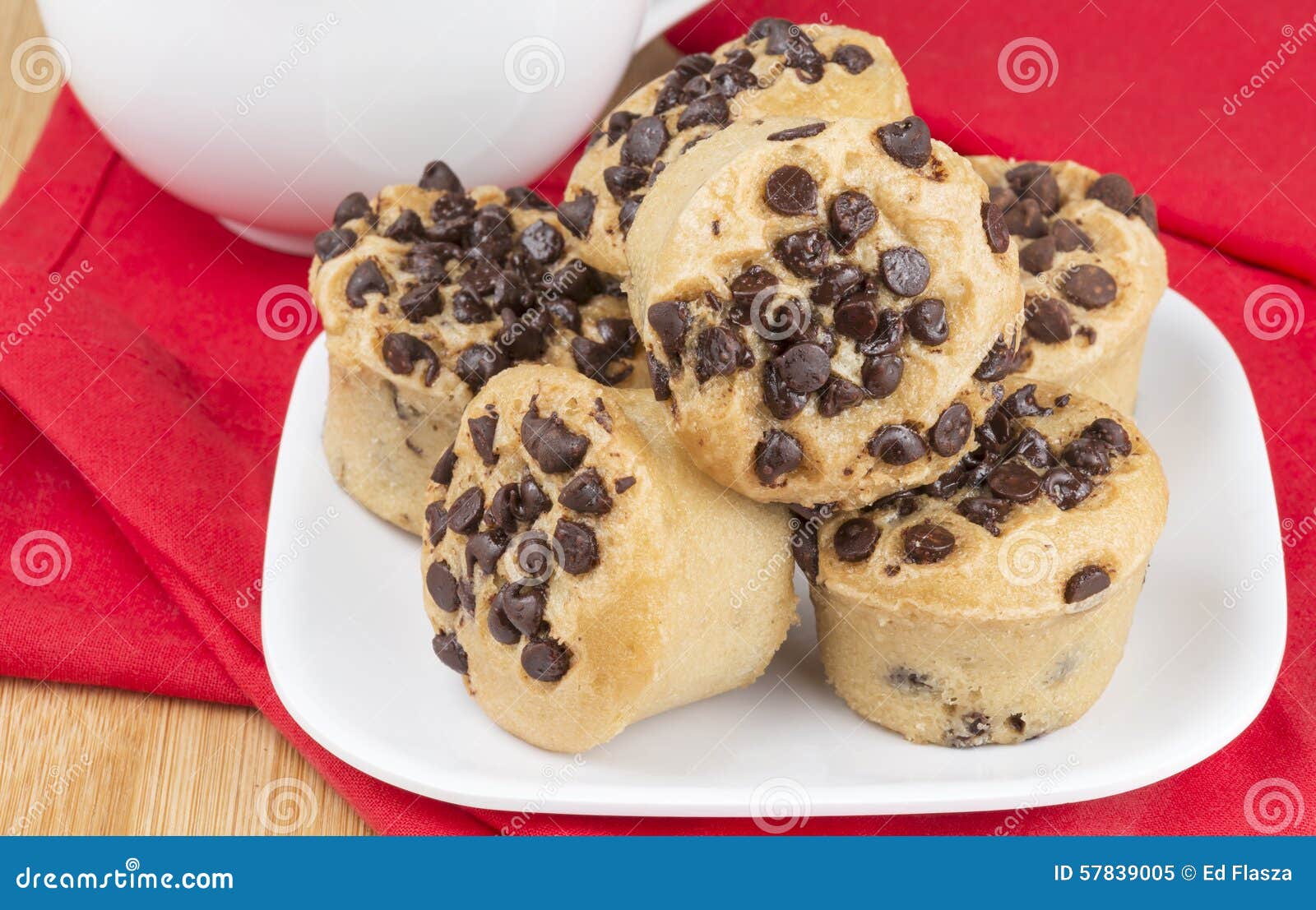 Mini Muffins stock image. Image of chocolate, size, snack - 57839005