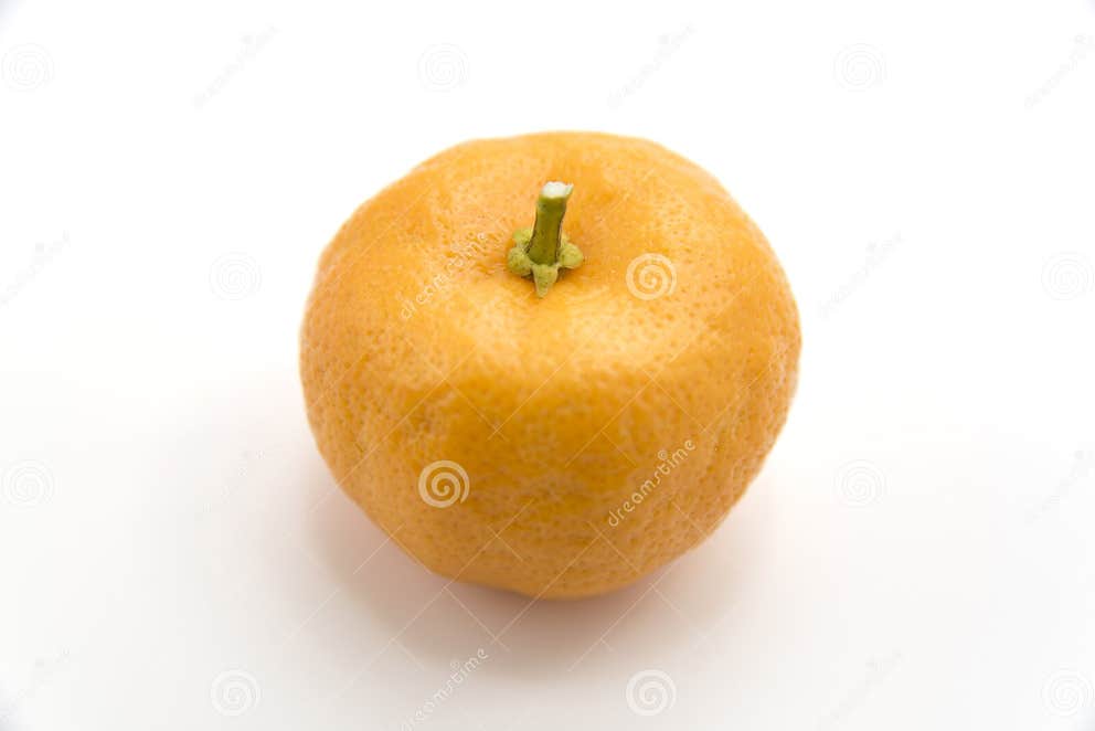Mini Orange Fruit Isolated on White Background Stock Photo - Image of ...