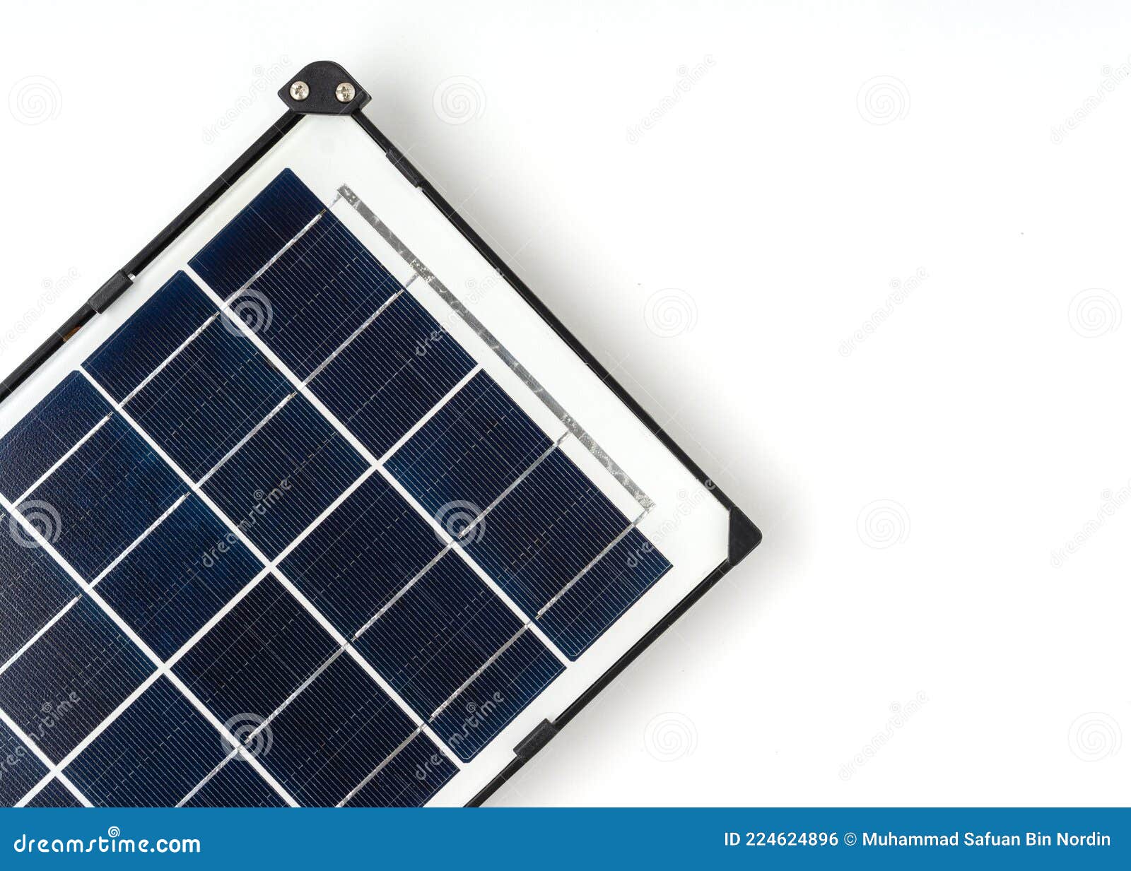 Mini Panel Solar Aislado En Fondo Blanco Foto de archivo - Imagen de ...