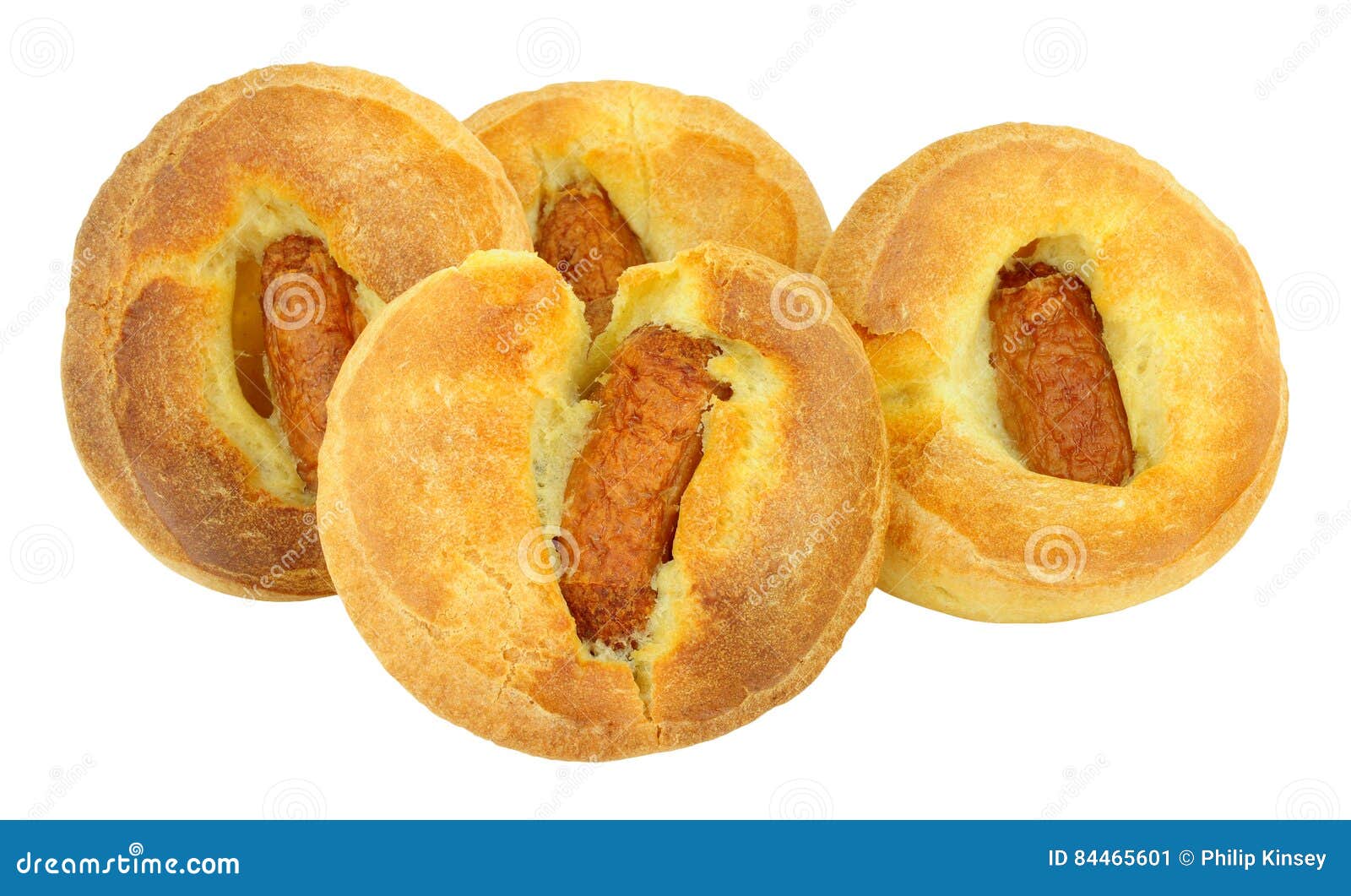 Sausage Toad In The Hole With Chips Stock Photography | CartoonDealer ...