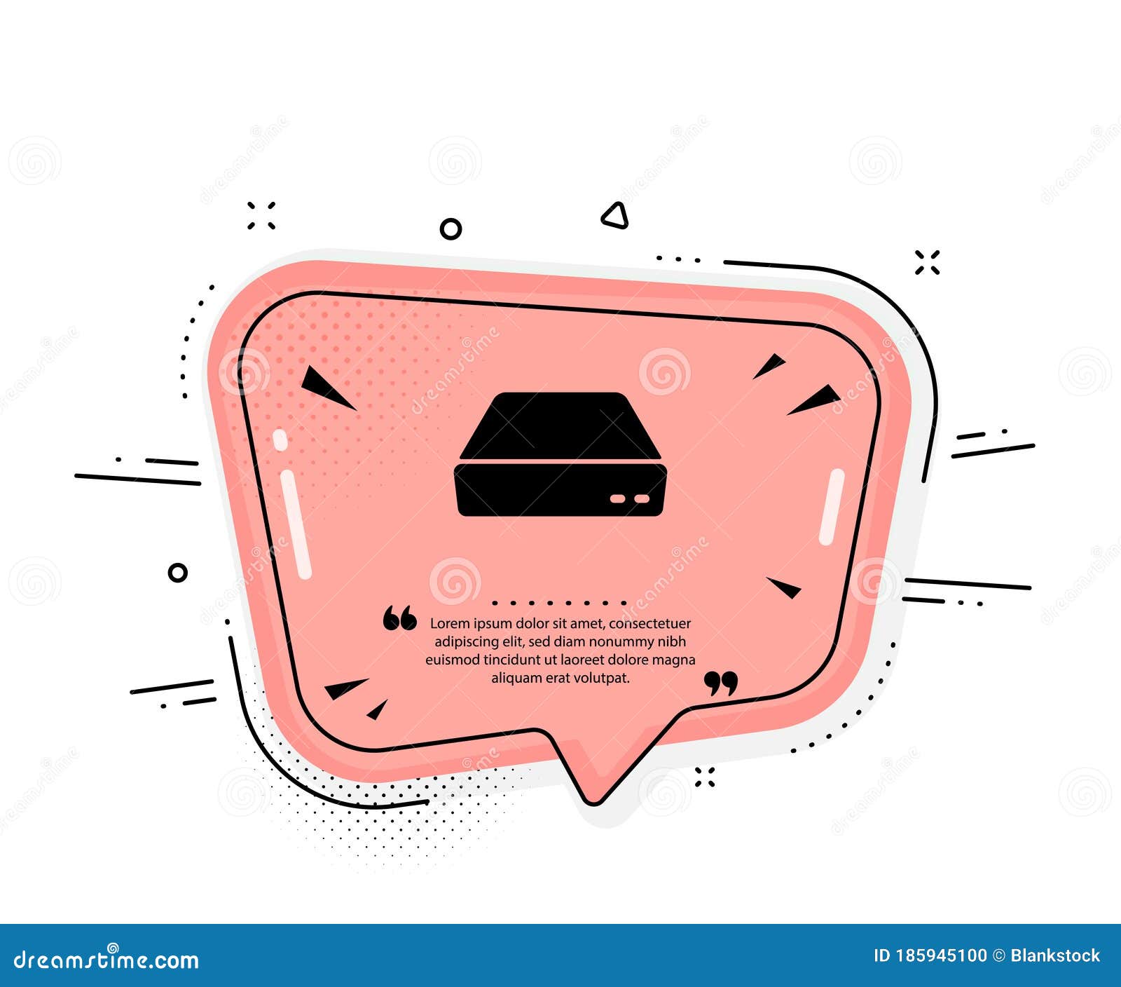 Mini Pc Icon. Small Computer Device Sign. Vector Stock Vector ...