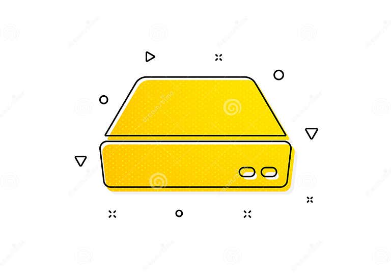 Mini Pc Icon. Small Computer Device Sign. Vector Stock Vector ...