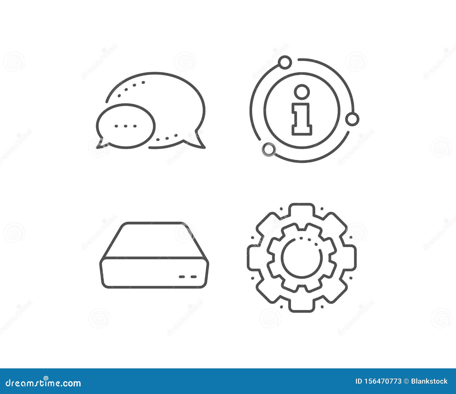 Mini Pc Line Icon. Small Computer Device Sign. Vector Stock Vector ...