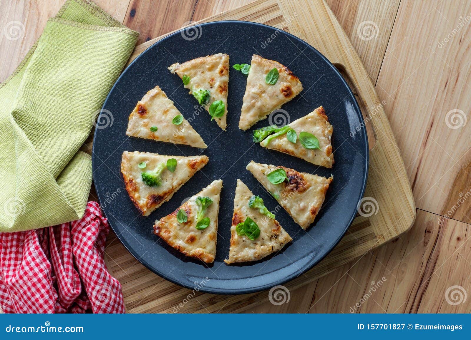 Mini Personal White Pizza stock image. Image of fattening - 157701827