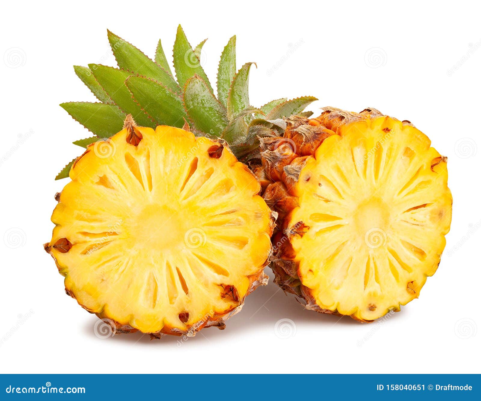 Mini pineapple stock image. Image of green, round, stack - 158040651