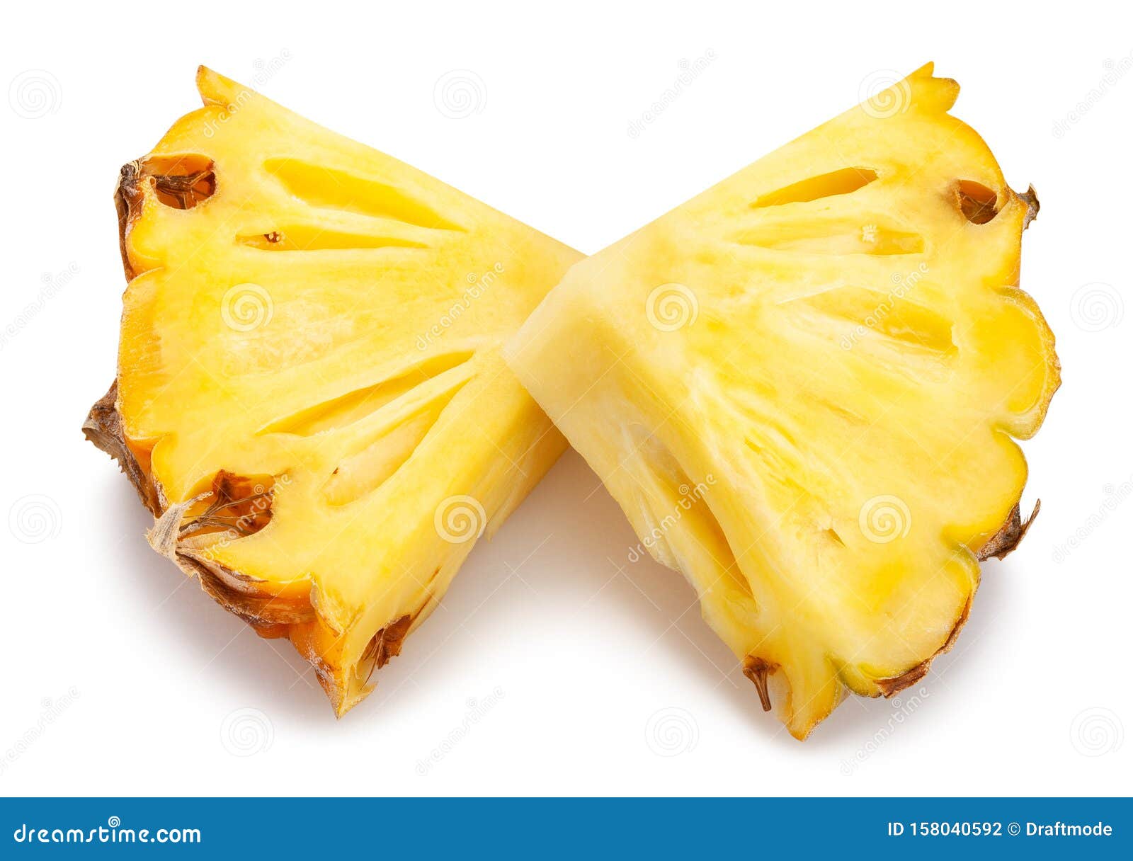 Mini pineapple stock photo. Image of fresh, small, chunks - 158040592