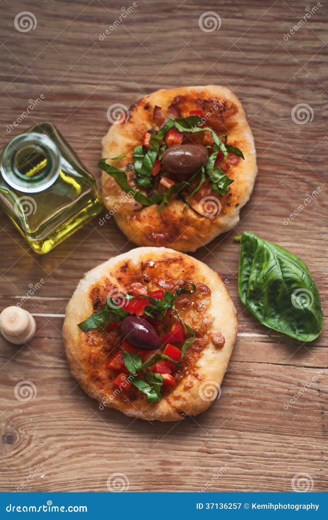 Mini Pizza stock image. Image of high, tray, indulgence - 37136257