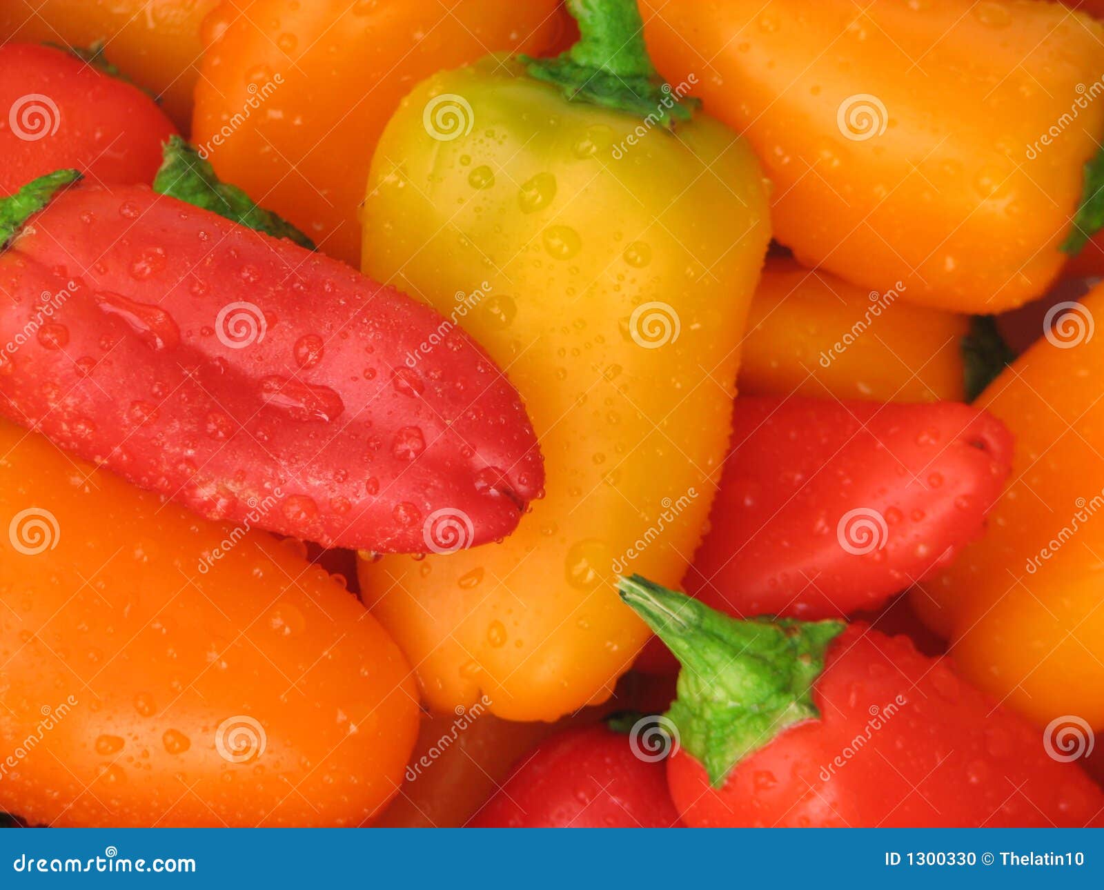 Mini poivrons doux photo stock. Image du foodstuffs, nourriture - 1300330