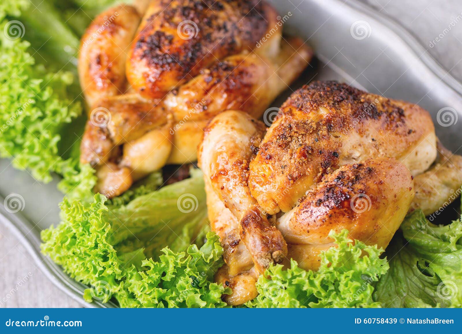 Mini Pollo Asado a La Parrilla Conjunto Imagen de archivo - Imagen de ...