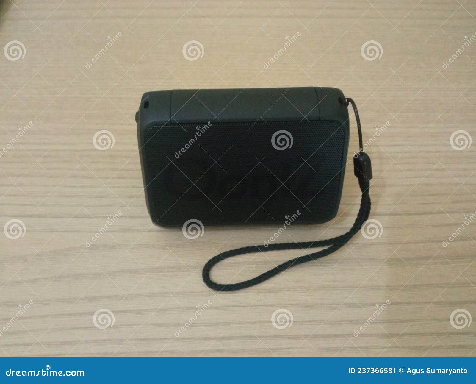 Mini Portable Speaker with Triangular Prism Shape Stock Image - Image ...