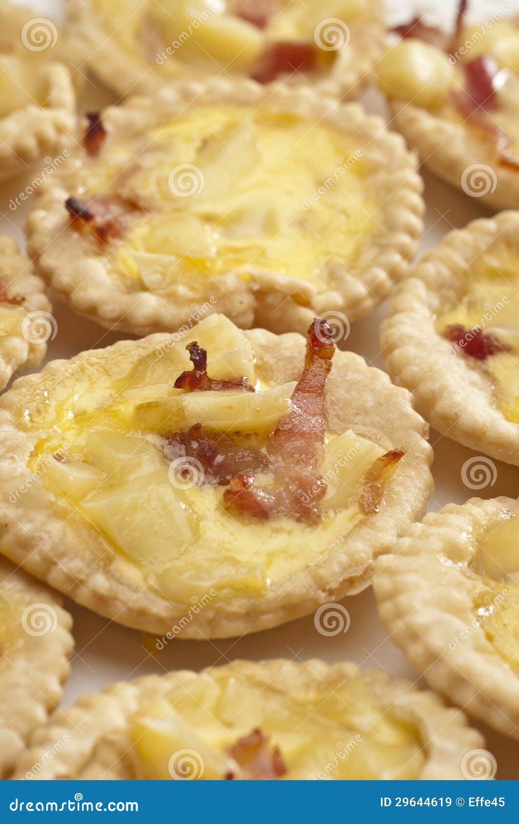 Mini Quiche With Puff Pastry Stock Photography | CartoonDealer.com ...