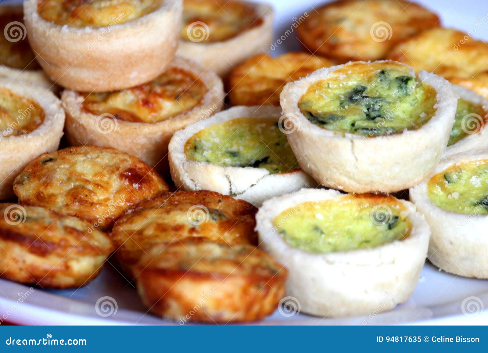Mini Quiche Platter-Stock Photos Stock Image - Image of muffin, buffet ...