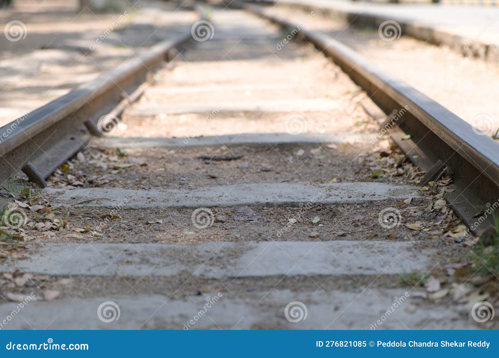 A Mini Rail Track stock image. Image of snow, railway - 276821085