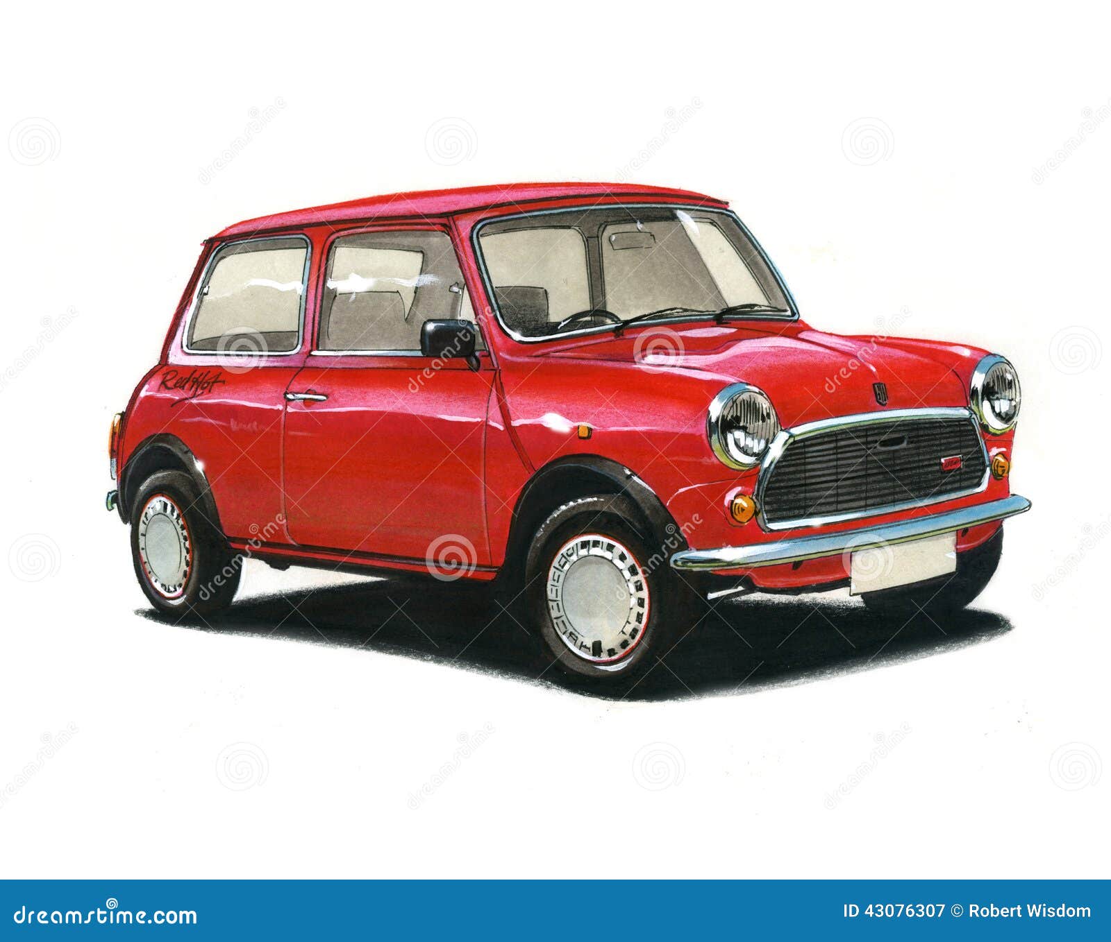 Mini Red Hot Special Edition Editorial Photography - Illustration of ...