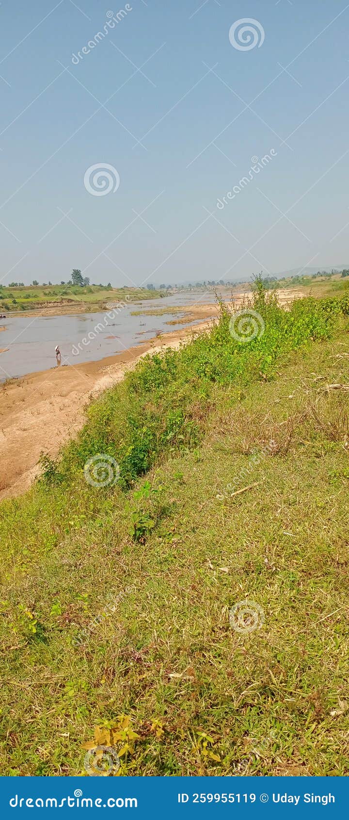 Mini River stock image. Image of natura, grass, people - 259955119