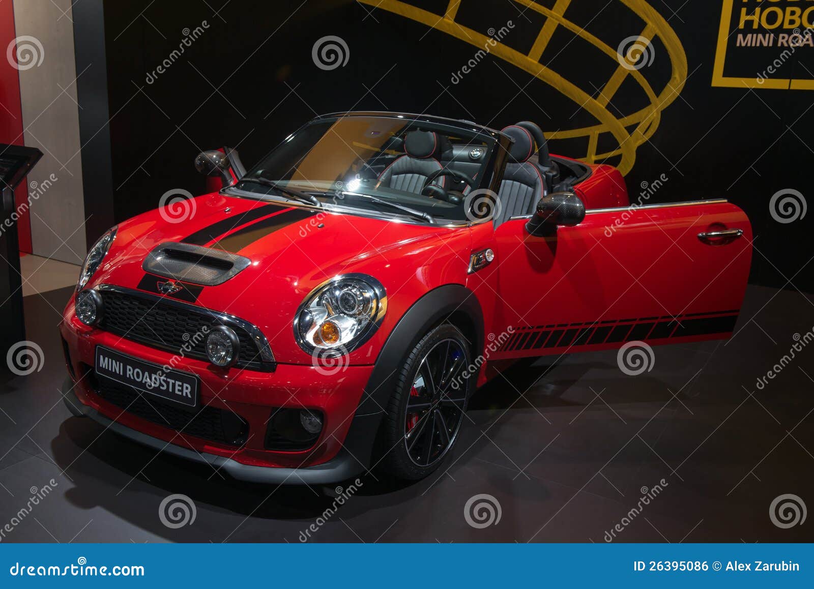 MINI roadster editorial photo. Image of exhibition, autoshow - 26395086
