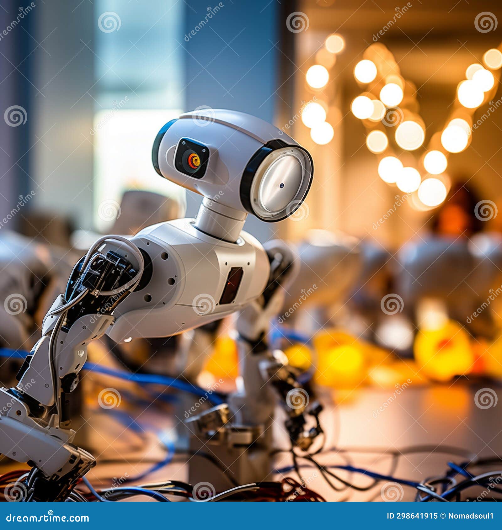 Mini Human Toys, Building A Wall With Bricks, Their Efforts Forming A ...