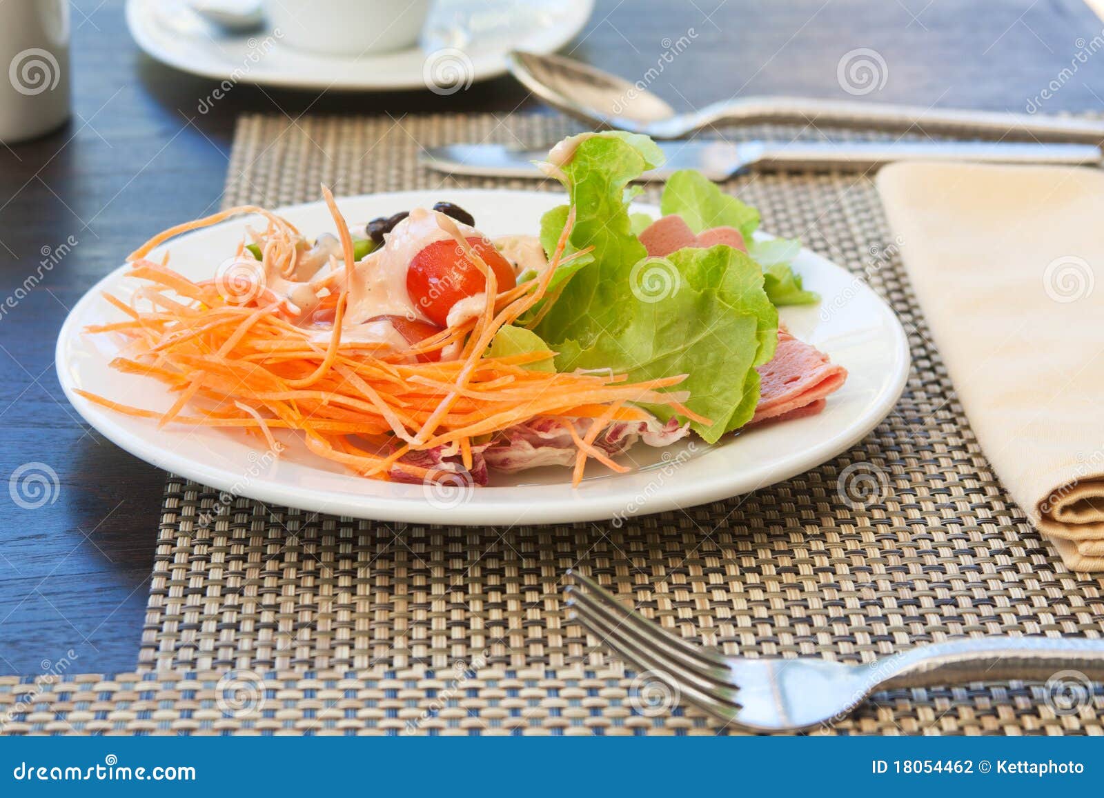 Mini salad stock photo. Image of outside, green, natural - 18054462