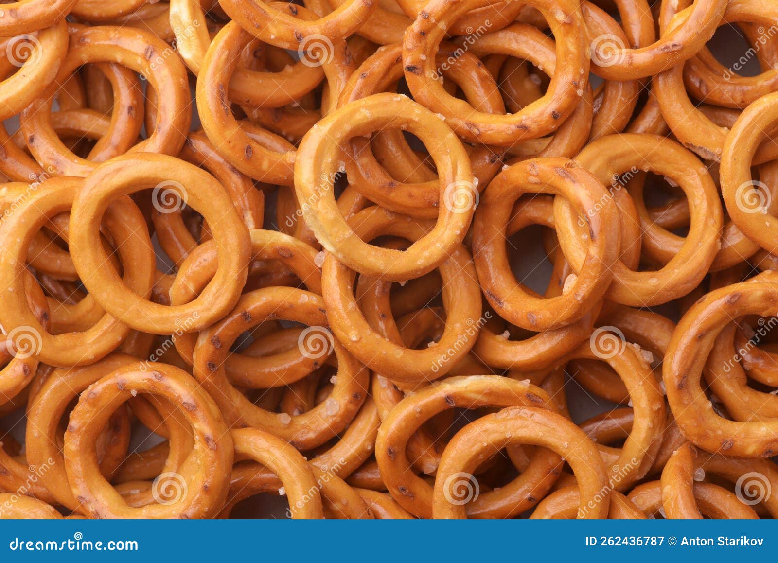 Mini Salted Crispbread Rings Stock Image - Image of baked, mini: 262436787
