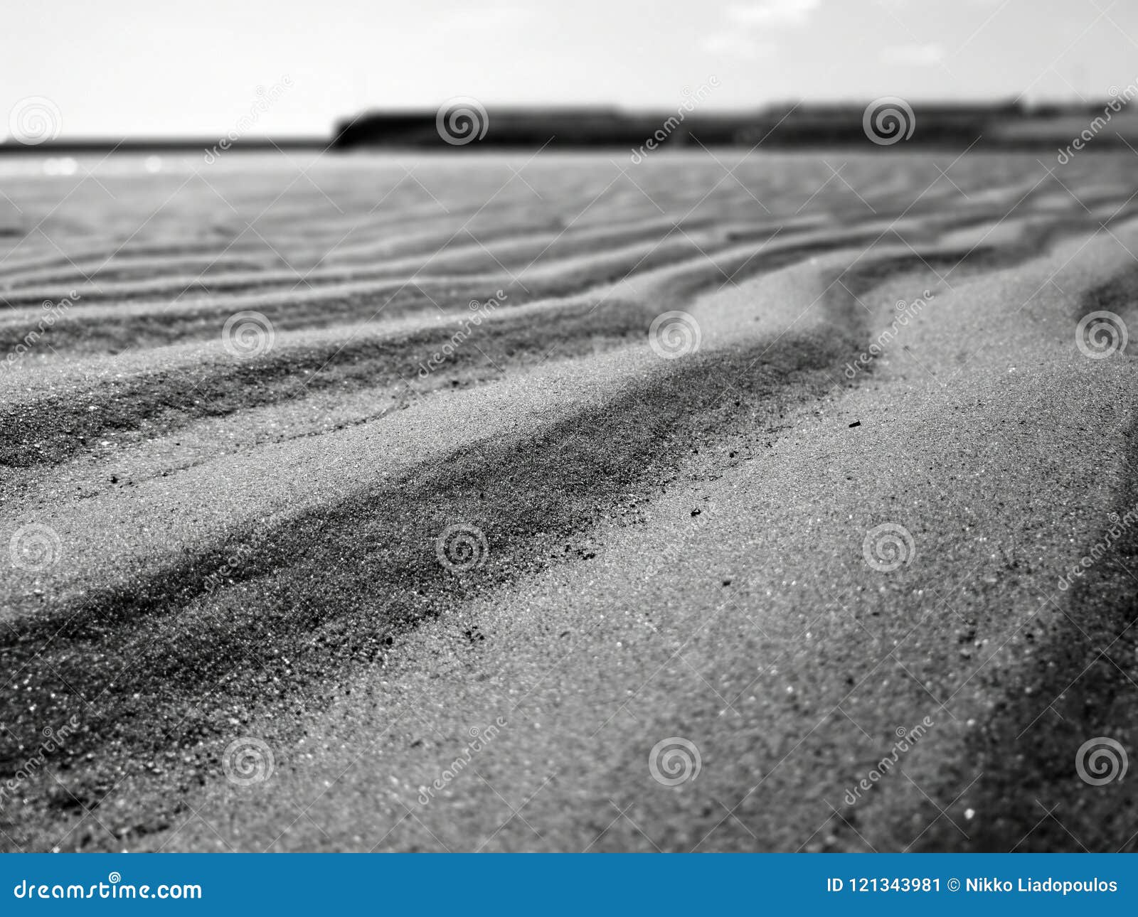 Mini Sand Dunes stock image. Image of sand, mini, coast - 121343981