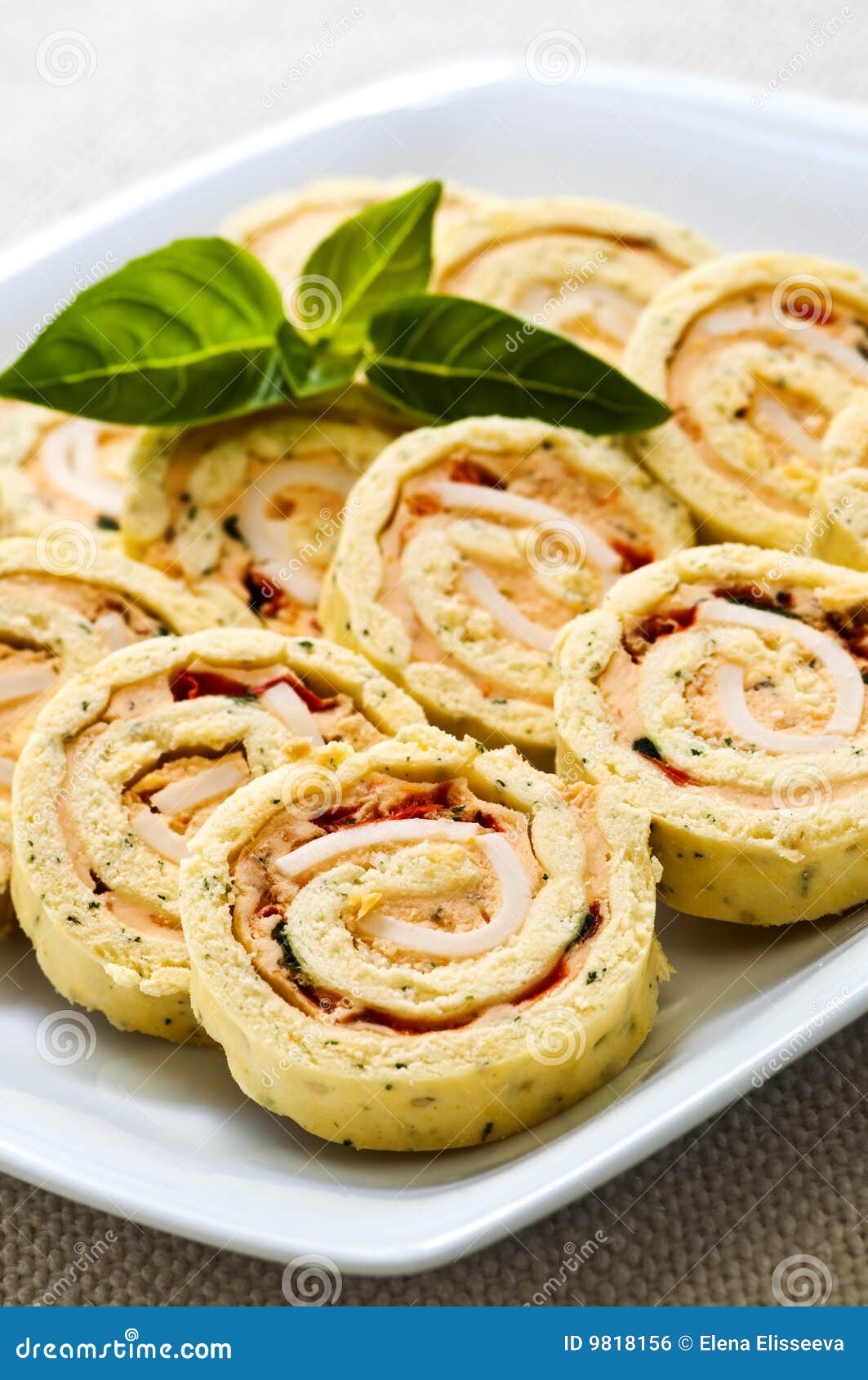 Mini Sandwich Spiral Roll Appetizers Stock Photo - Image of appetizer ...