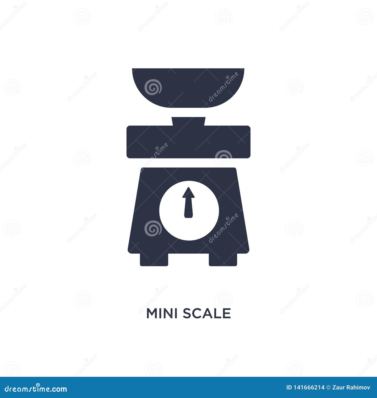 Mini Scale Icon On White Background. Simple Element Illustration From ...