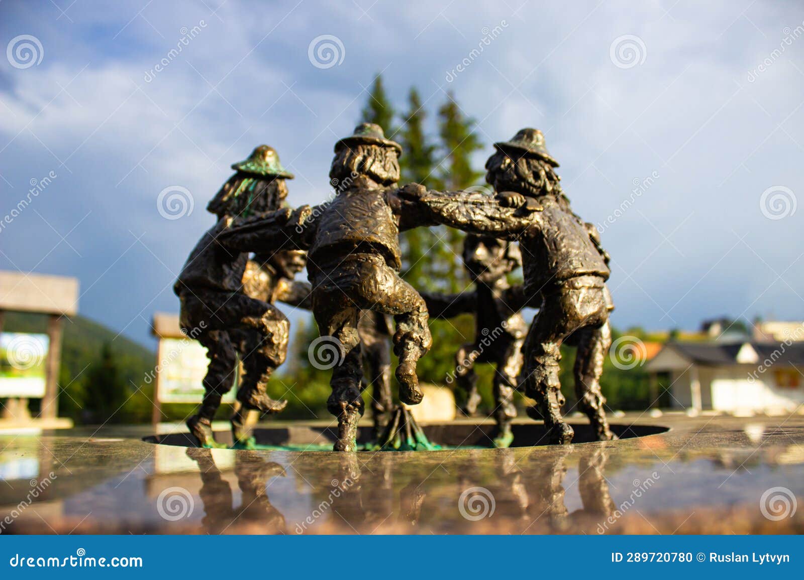 Mini Sculpture of Arkan Dance Editorial Image - Image of europe ...