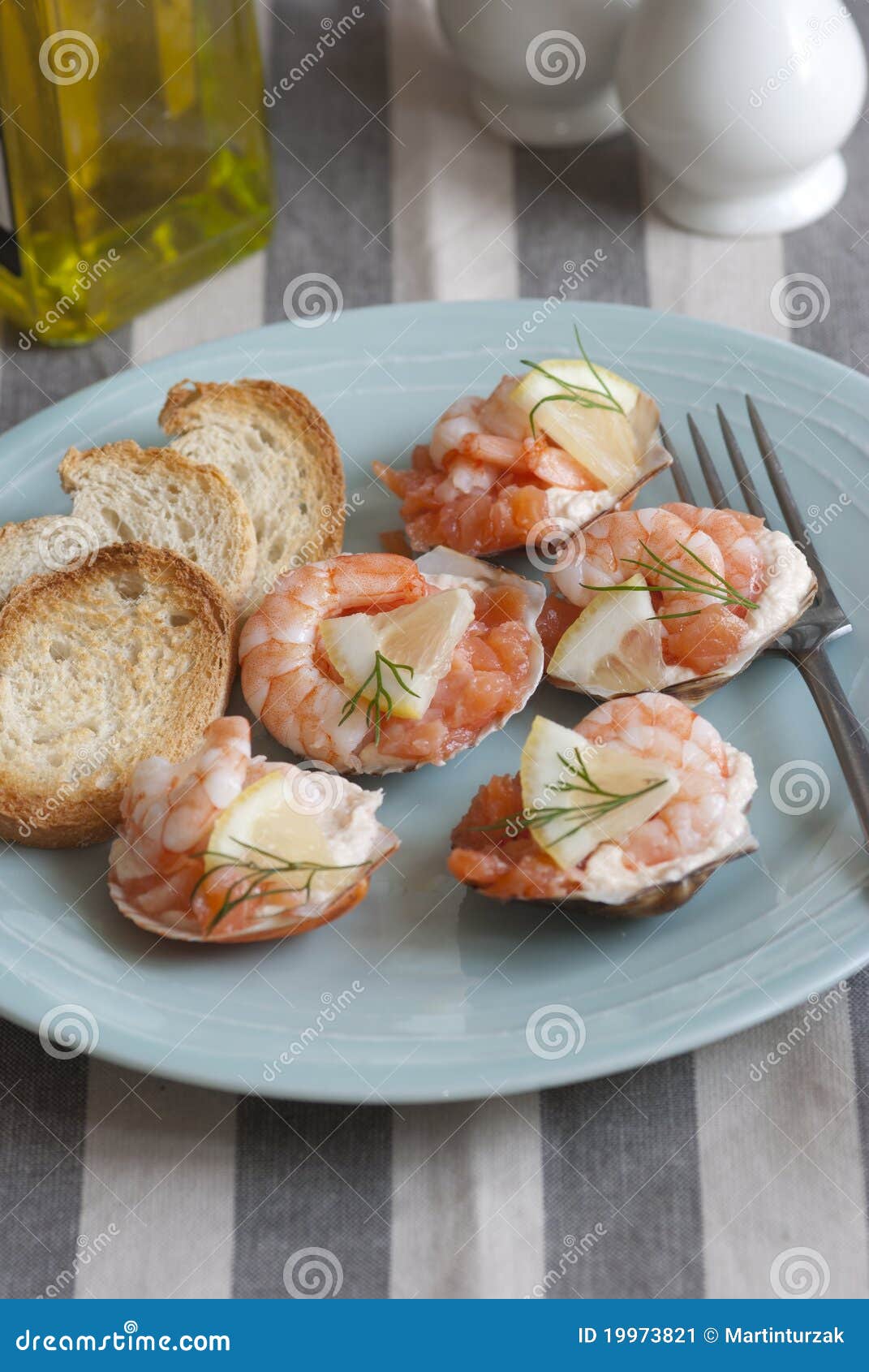 Mini shellfish selection stock image. Image of salmon - 19973821