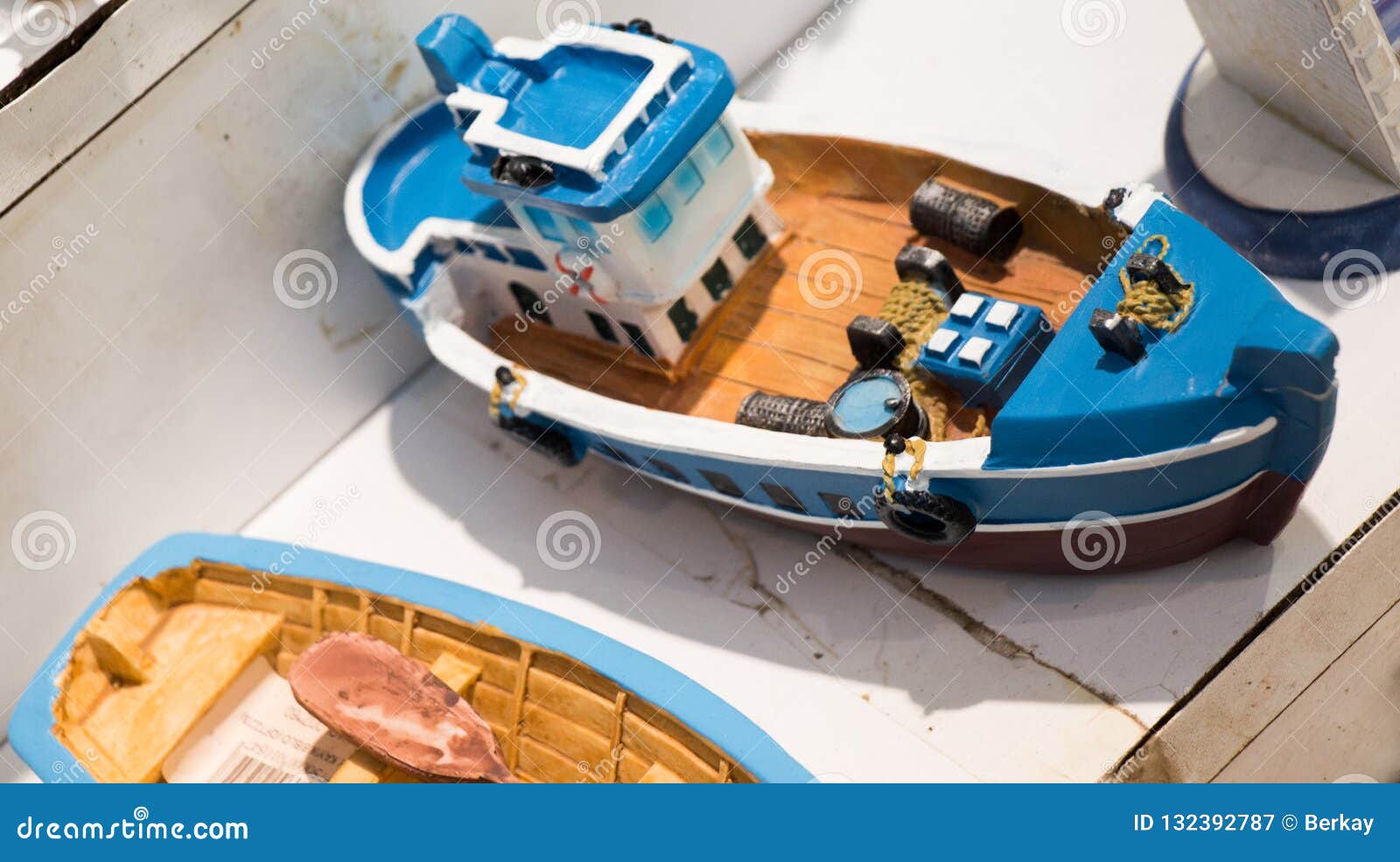 Mini Size Little Colorful Model Sailboat Stock Image - Image of sailing ...