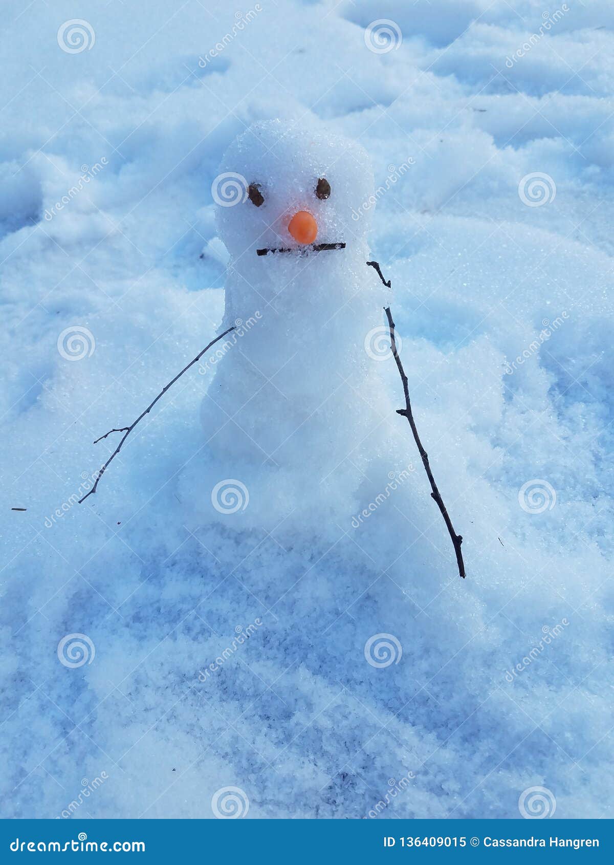 Small Lone Snowman Stock Photos - Free & Royalty-Free Stock Photos from ...
