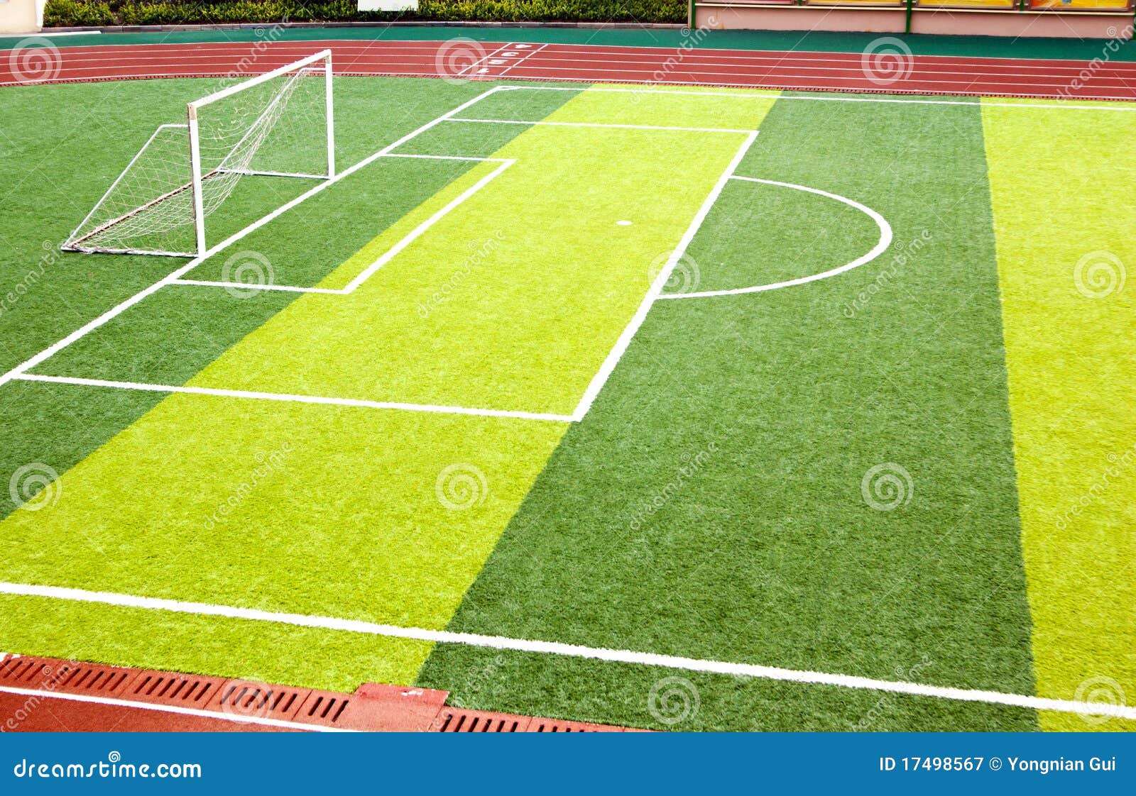 Mini-soccer pitch stock image. Image of field, match - 17498567