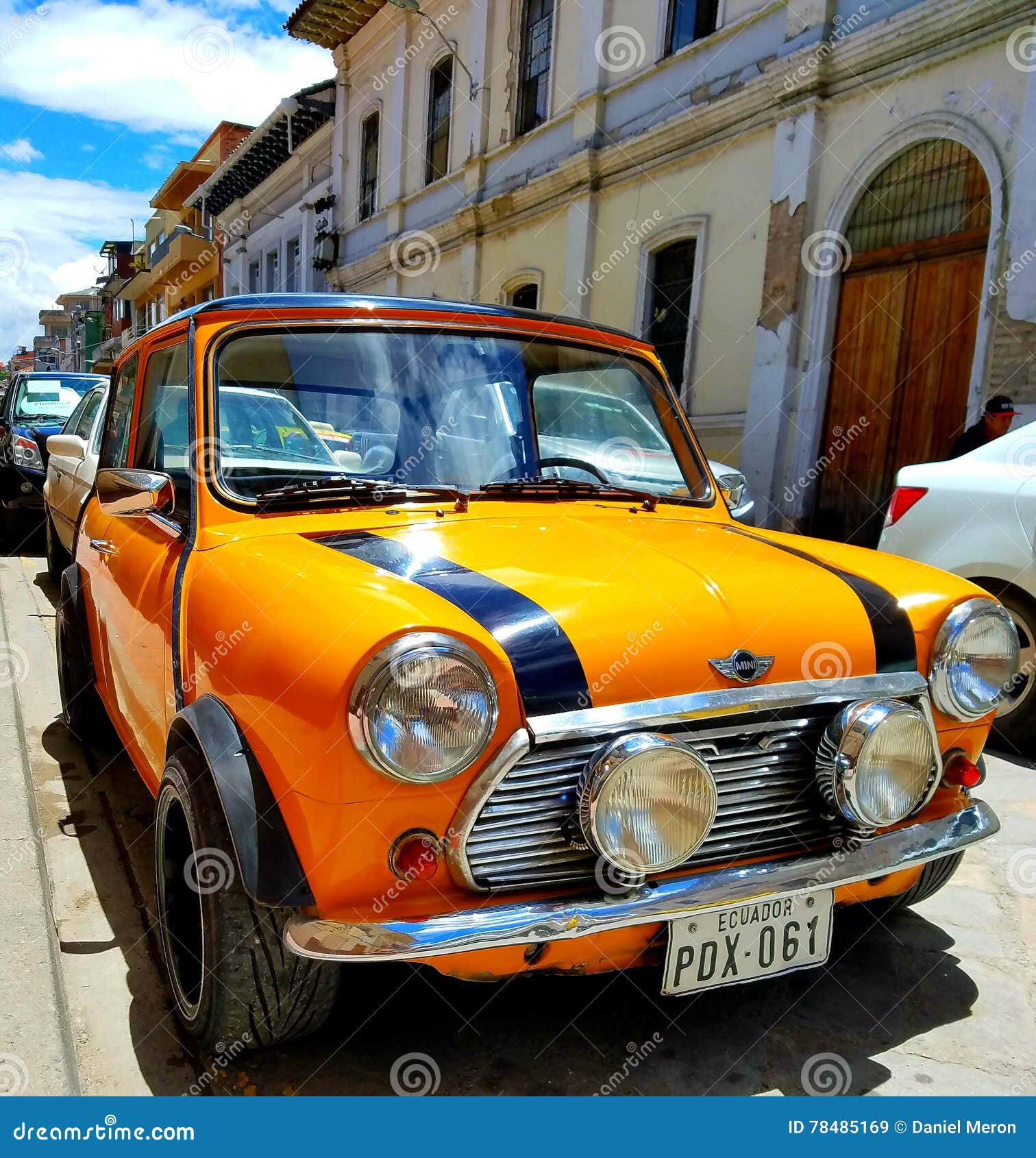 Mini in south America editorial stock image. Image of cuenca - 78485169