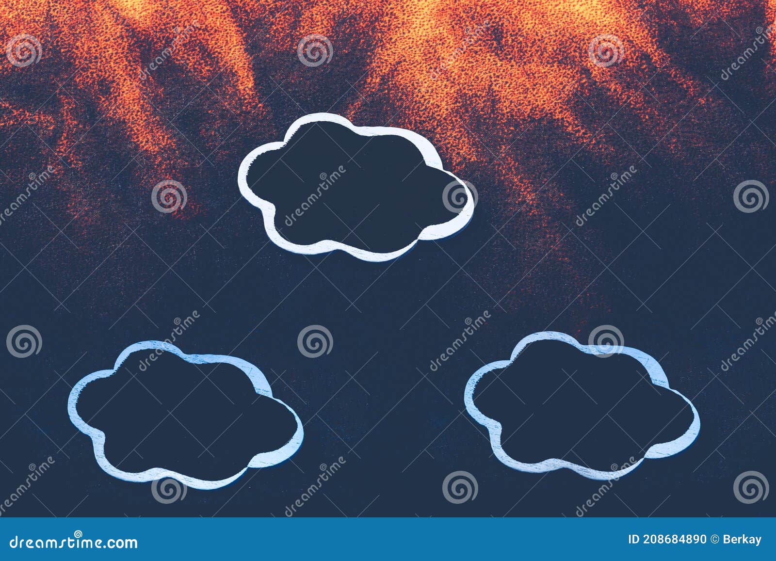 Mini speech bubble in view stock photo. Image of abstract - 208684890