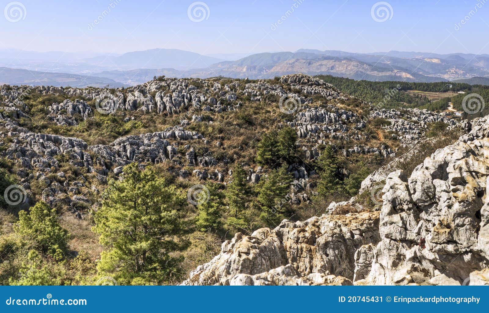 Mini Stone Forest of Limestone Stock Image - Image of crag, landscapes ...